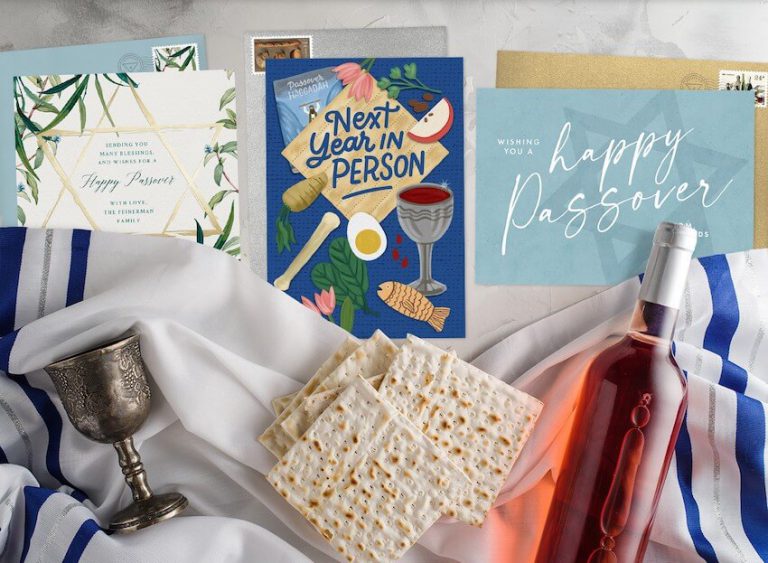 Passover Cards: 9 Design Ideas and What to Say Inside - STATIONERS