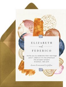 Summer Wedding Colors (with Matching Invitations) for Your Day