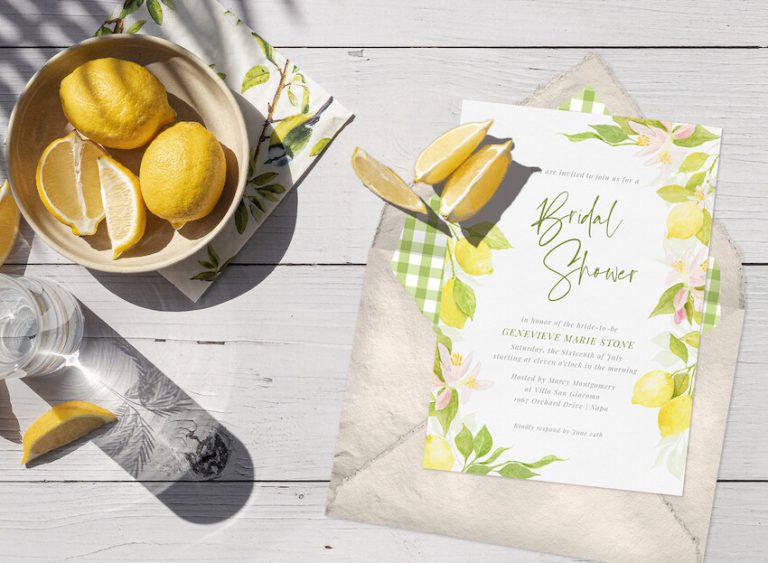Fresh and Fun: 14 Lemon-Themed Bridal Shower Ideas