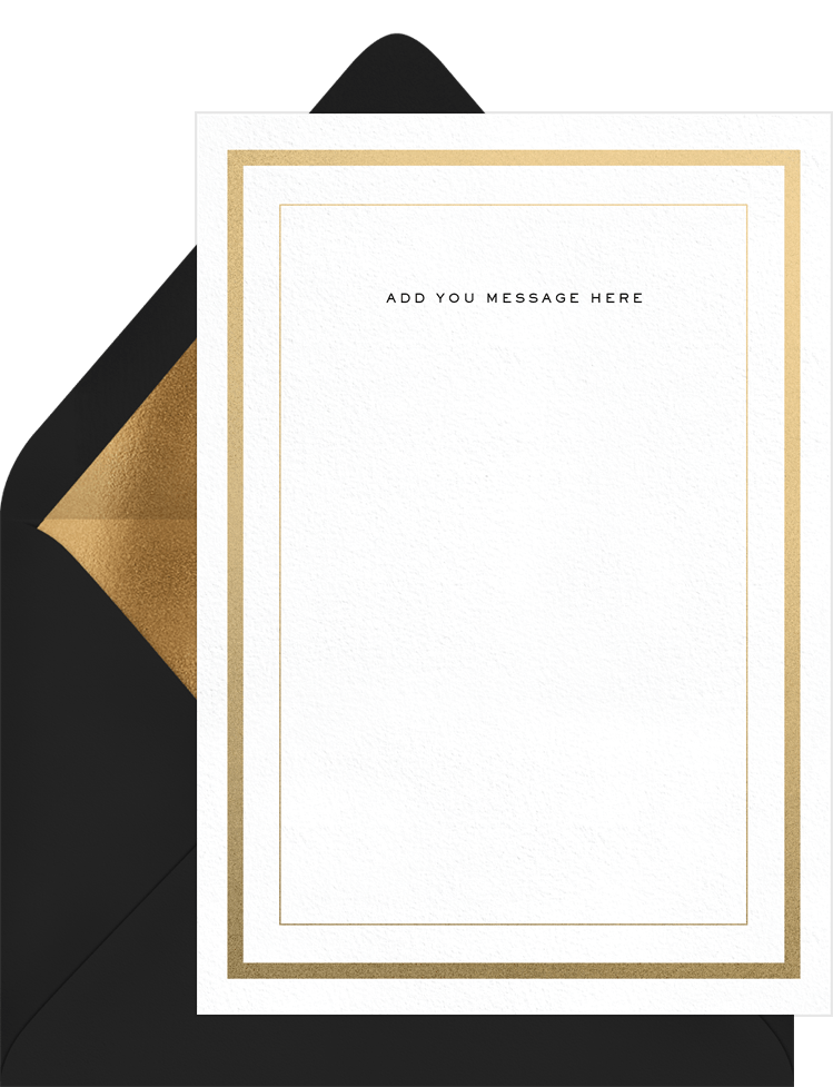 Blank Invitation Border