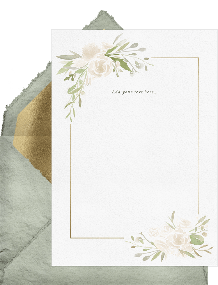 Wedding Invitation Borders