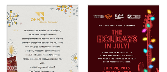 Email Online Holiday Party Invitations that WOW! | Greenvelope.com